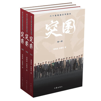 突围：六十集电视文学剧本  人民的名义 姊妹篇 改编自小说 人民的财产 靳东 闫妮 周梅森  孙馨岳