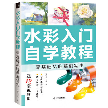 水彩入门自学教程 零基础从临摹到写生 飞乐鸟工作室