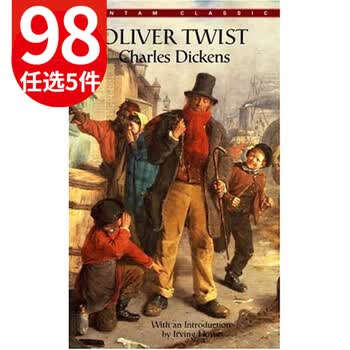 雾都孤儿英文原版小说 英文版 Oliver Twist 英文原版书 经典名著 Charles Dickens 查尔斯狄更斯 世界名著经典