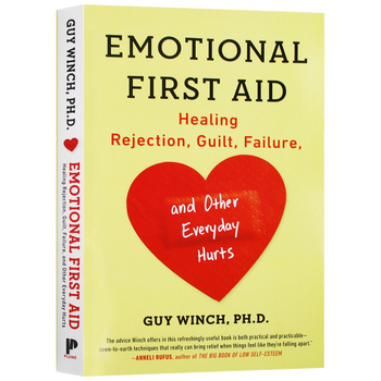 情绪急救 应对各种日常心理伤害的策略与方法 英文原版 Emotional First Aid 成功励志书籍