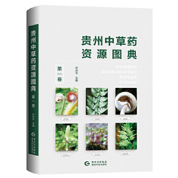 贵州中药资源图典 卷 孙庆文 贵州科技出版社 9787553207087