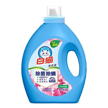【立白1Kg】白猫无磷洗衣液1kg（除菌除螨）【行情 报价 价格 评测】-京东
