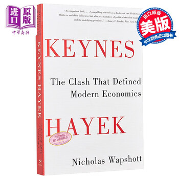 凯恩斯大战哈耶克 豆瓣高分 英文原版 Keynes Hayek Nicholas Wapshott
