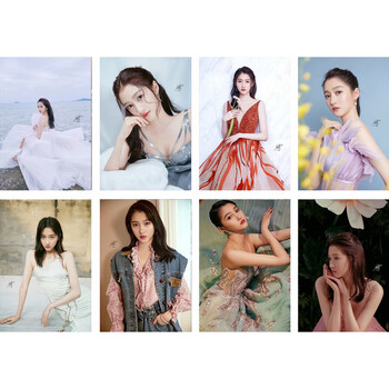 关晓彤海报 全新甜蜜暴击高清写真壁纸墙贴挂画一套8张 F款 明信片