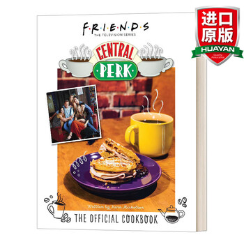 Friends The Official Central Perk Cookbook 英文原版 老友记 中央咖啡馆的官方食谱 经典电视食谱 90年代电视节目 进口英语书