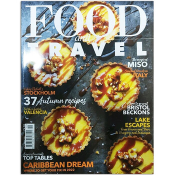 【单期可选】英国美食与旅游杂志 Food and Travel 2020/2021年旅行特刊 2021年10月刊
