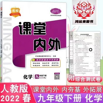 2022版 课堂内外 九年级下册化学 人教版