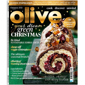 【单期可选】Olive 美味 橄榄 2019/20/21年月刊 英国烹饪与烘焙美食杂志 2021年圣诞特刊