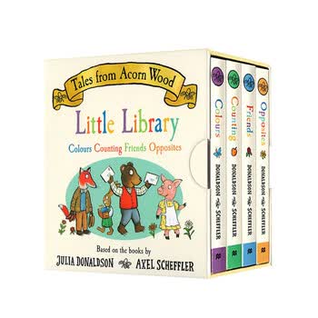 【正版书籍】橡树林的小图书馆Acorn Wood Little Library
