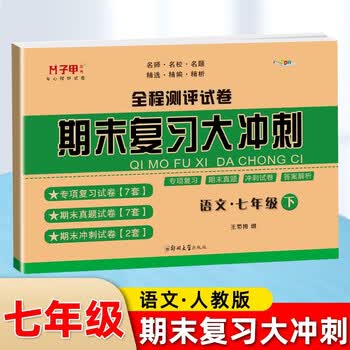 七年级下册数学期末试卷人教版 期末复习大冲刺初一7年级教辅资料专项练习冲刺试卷