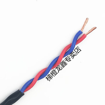 ZR-RVVS铜国标二芯双绞护套电源广播线2*0305075115 RVVS 2*1.5一卷100米【图片 价格 品牌 报价】-京东