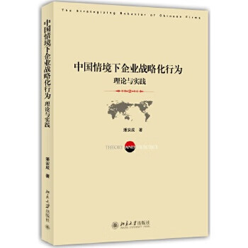 中国情境下企业战略化行为:理论与实践 潘安成 北京大学出版社
