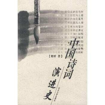 中国诗词演进史 嵇哲 武汉大学出版社