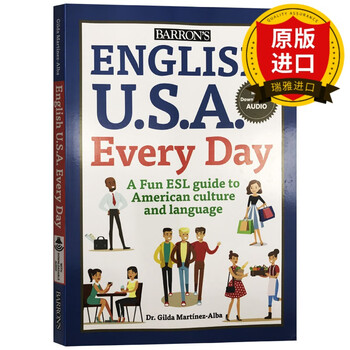 美式英语 常见英语词汇和习语 英文原版 English U.S.A. Every Day 美国文化