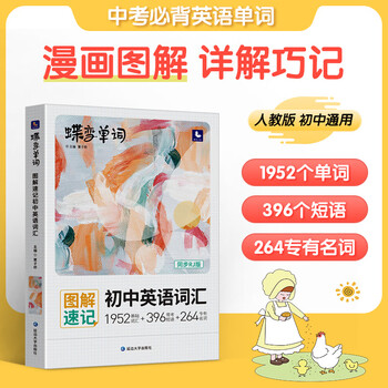 人教版初中英语单词默写本 2022新版蝶变单词中考英语必背单词默写七八九年级中学生词汇练习本单词短语默写蝶变小黑书 初中单词书