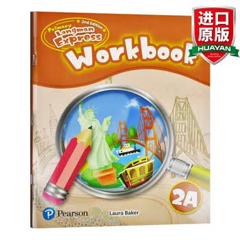 英文原版 培生香港朗文小学教材Primary Longman Express 2A workbook