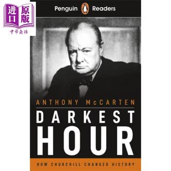 企鹅阅读第6级 至暗时刻 英文原版 Penguin Readers Level 6 Darkest Hour ELT Graded Reader Anthony McCarten
