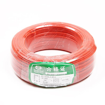【江北ZR-BVR 1×10mm2】江北ZR-BVR 1×10mm2 阻燃铜芯聚氯乙烯绝缘电线 红 100米/盘【行情 报价 价格 评测】-京东