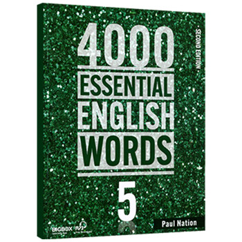 进口原版2019新版 4000Essential English Words 5级常见词英语词典小学英语单词教辅书初级英语4000词