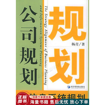 公司规划与信息系统规划