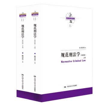 陈兴良刑法学：规范刑法学 陈兴良 中国人民大学出版社 9787300249797