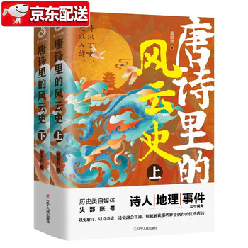 唐诗里的风云史（上下全两册）爱君 著 公众号爱历史出品 唐朝史 唐诗里的风云史【两册】