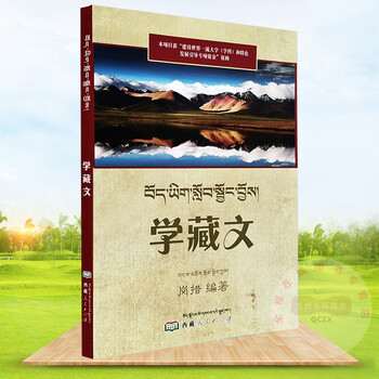 学藏文 岗措 编著 西藏人民出版社 藏语藏文学习工具书