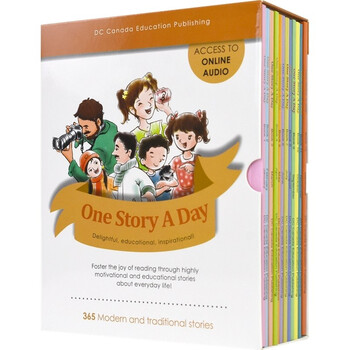 one story a day天天故事会12本套装 每天一个故事初中版 英语绘本读物