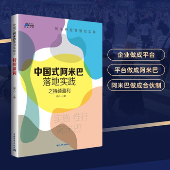 中国式阿米巴落地实践之持续盈利阿米巴合伙制战略定位平台绩效考核 企业经营战略书籍 阿米巴实操落地指南