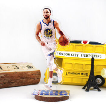 【球星推荐】NBA球星大立牌科比詹姆斯库里欧文艾弗森周边人形摆件送男生礼物 库里-2