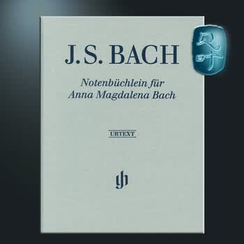 亨乐原版 J.S.巴赫 给安娜·玛格达莱娜的笔记本 1725 Bach Notebook HN10