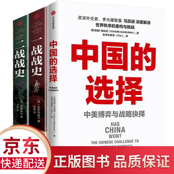 中国的选择 中美博弈与战略抉择 马凯硕著 中国的选择+一战战史+二战战史