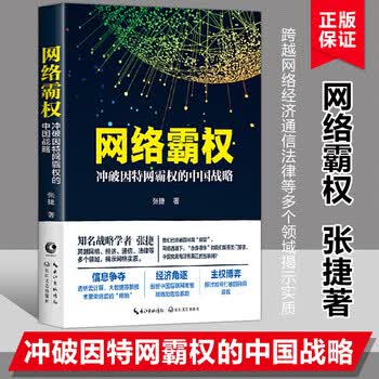 网络霸权 冲破因特网霸权的中国战略（版） 金融与投资 张捷著 长江文艺出版社 97875354924