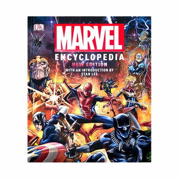 品图正版 漫威大百科全书Marvel Encyclopedia 原版进口 漫威漫画人物百科DK新升级版 斯坦李19新版典藏版图鉴 复仇者联盟x战警银河护卫队黑豹惊奇队长松鼠妹白皇后 漫威漫画指南书籍