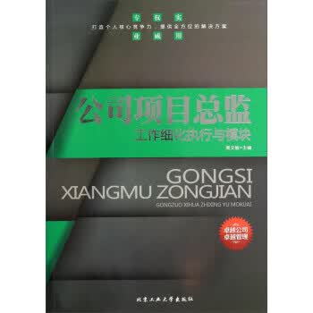 公司项目总监工作细化执行与模块 周文敏