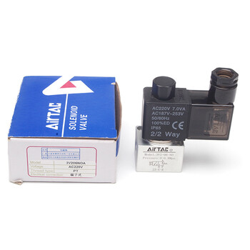 定制原装亚德客电磁阀 3V206NOA 3V208NCB 3V308NCB 二位三通真空 3V208NOBDC24V2分牙【图片 价格 品牌 ...