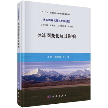 冰冻圈变化及其影响综合报告 丁永建等 9787030629739科学出版社