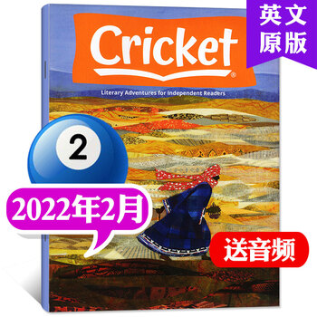 cricket蟋蟀王国2022年4月新另有预售及往期可选CricketMedia蟋蟀童书9-14岁儿童文学【单本】 2022年2月