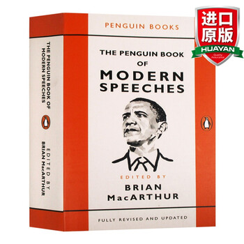 英文原版 企鹅现代演讲合集 The Penguin Book of Modern Speeches  预售