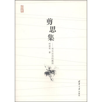 剪思集:有关的截面 时延安 清华大学出版社