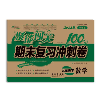 2022春聚能闯关100分期末复习冲刺卷九年级下册数学华师版