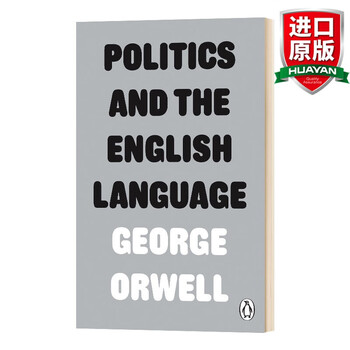 Politics and the English Language 英文原版 政治与英语 乔治奥威尔 英文版 进口英语原版书籍 预售