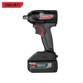 【得力DE-BS20-1D4】得力（deli）DE-BS20-1D4 20V无刷锂电冲击扳手 双电版 HNNY【行情 报价 价格 评测】-京东