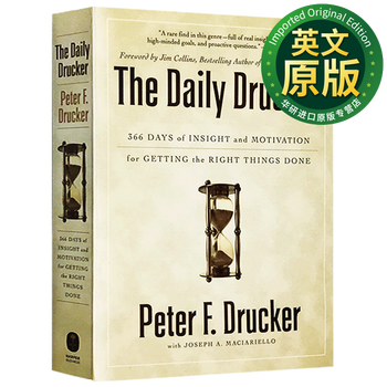 德鲁克日志 英文原版 The Daily Drucker