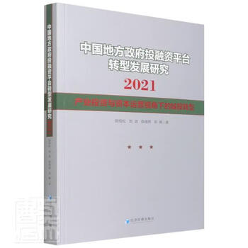 中国地方政府投融台转型发展研究(2021产业投资与资本运营视角下的城投转型)胡恒松经济管理出版社97