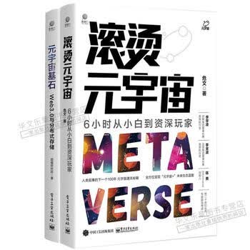 滚烫元宇宙：6小时从小白到资深玩家+元宇宙基石：Web3.0与分布式存储书籍2本