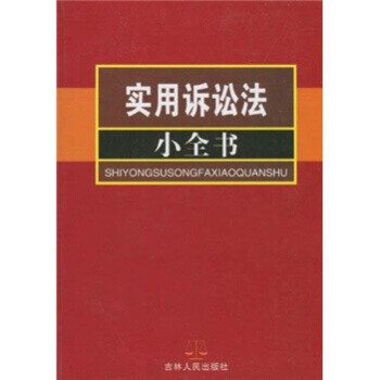 实用诉讼法小全书【正版图书】