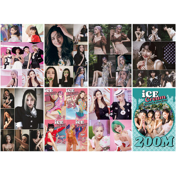 朴彩英海报 全新周边墙贴墙纸壁纸高清挂画一套8张 集体E款 海报43X29cm 一套8张