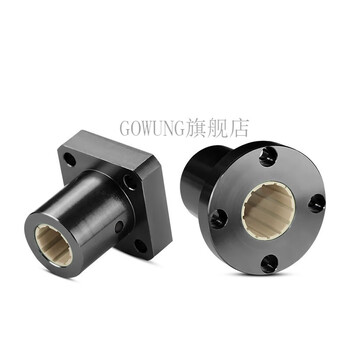 方法兰型塑料直线轴承铝塑 FJUM/LIN-01RT 12 16 20 25 30 35 40L FJUM-02-30-1/LMK30方法兰 ...