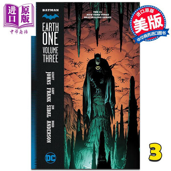 漫画 蝙蝠侠：一号地球 Batman: Earth One Vol. 3 英文原版 Johns, Geoff